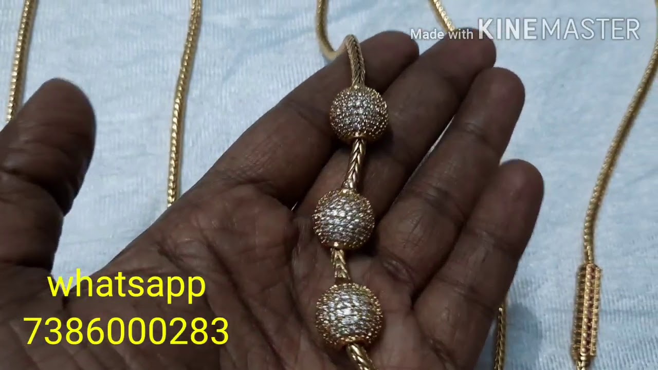thali chains - YouTube