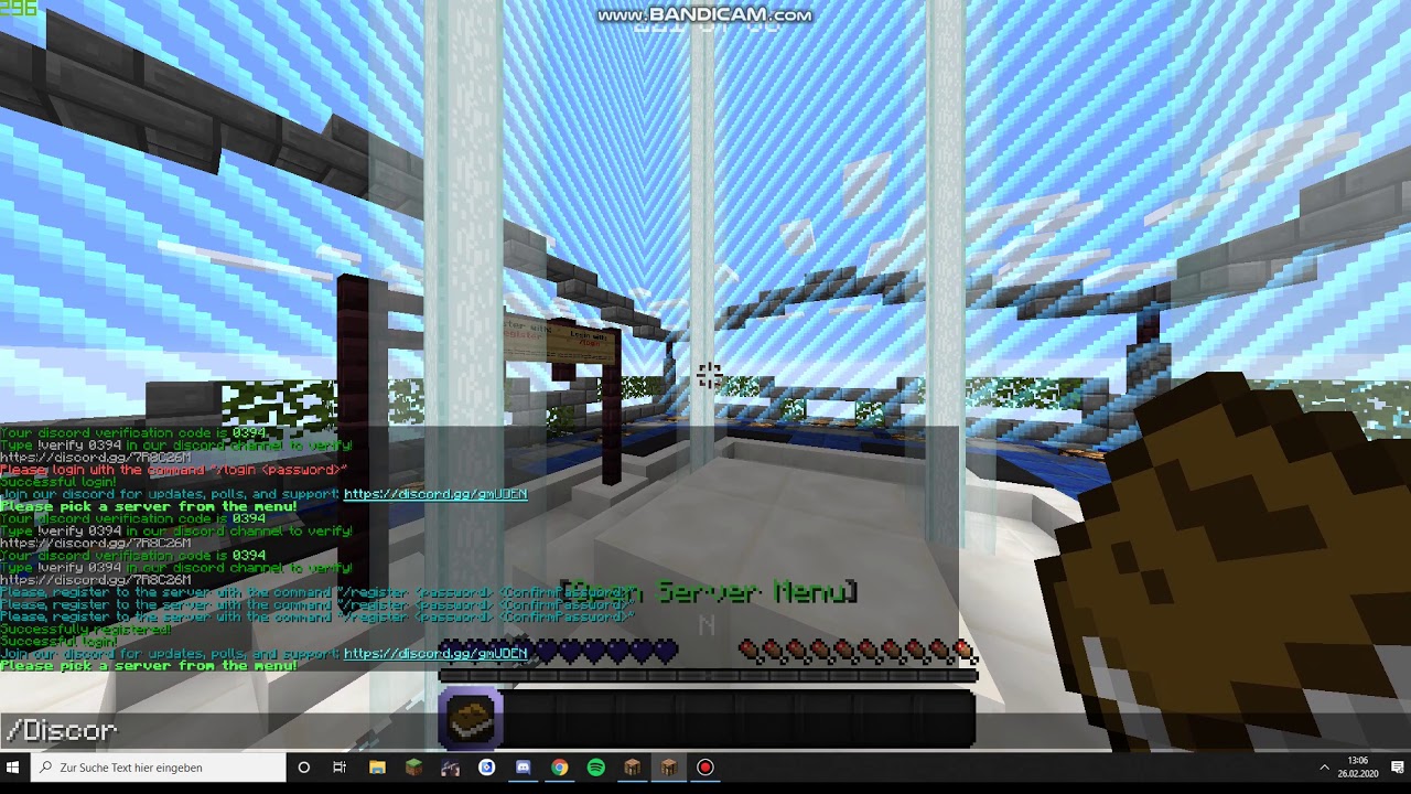 How to verify In minebuilders.me Discord. - YouTube