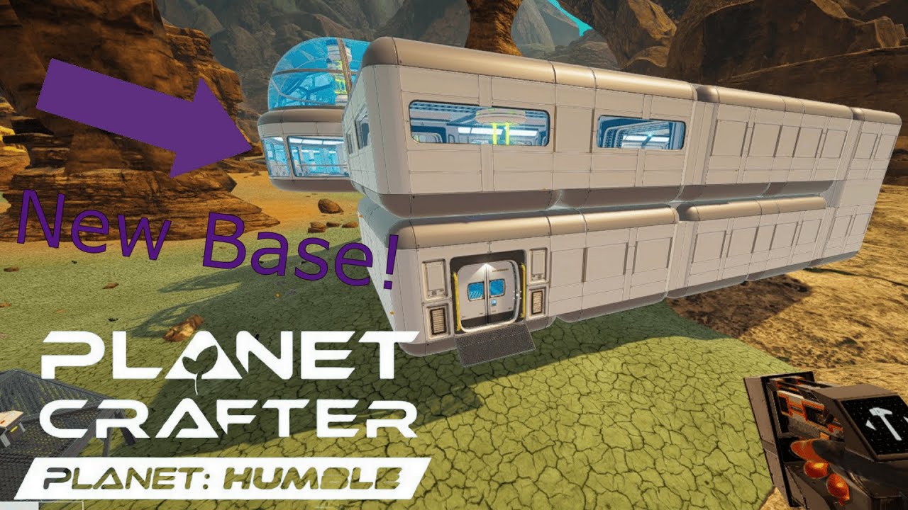 Making a new base! | Planet Crafter: Humble - Episode 11 - YouTube
