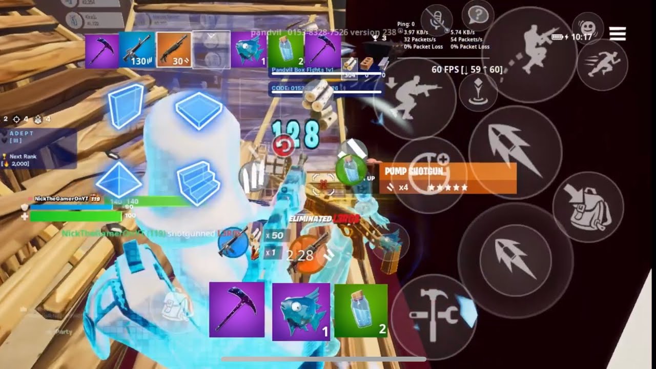 INSANE BOXFIGHTS ON FORTNITE MOBILE GEFORCE NOW IOS GAMEPLAY! - YouTube