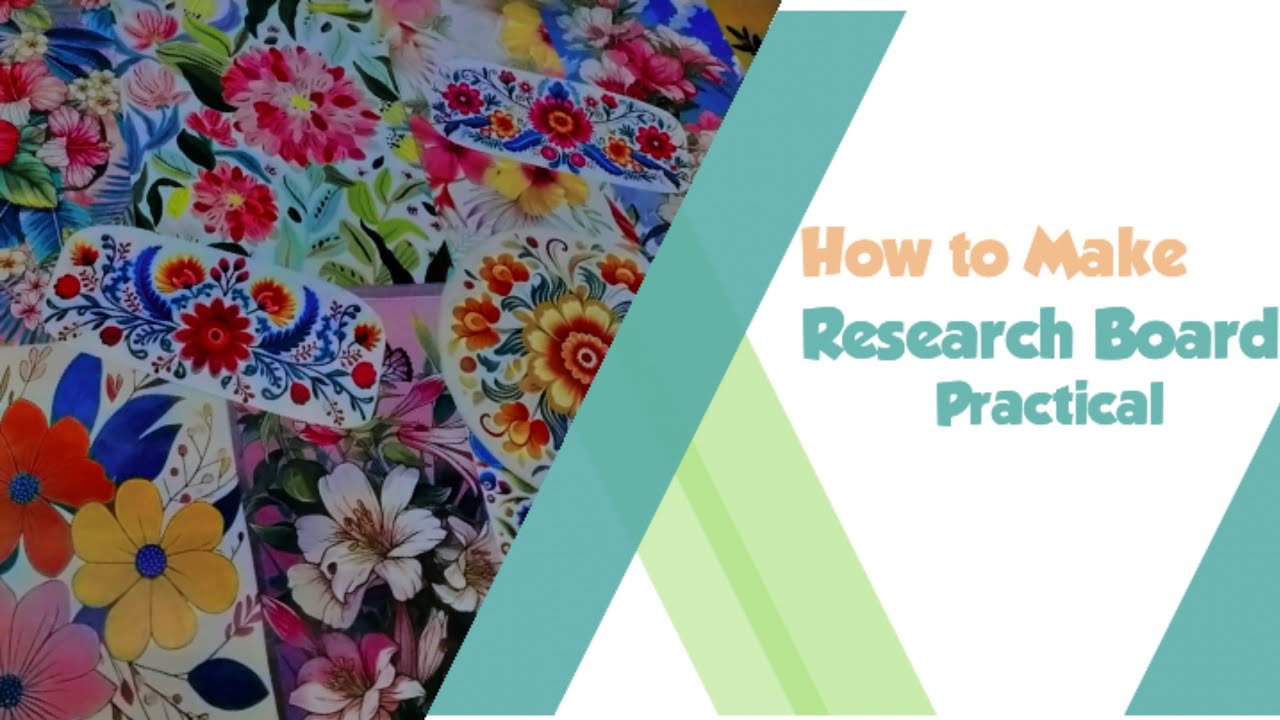 Research Board | Drawing and Design Practical | #art #artandcraft # ...