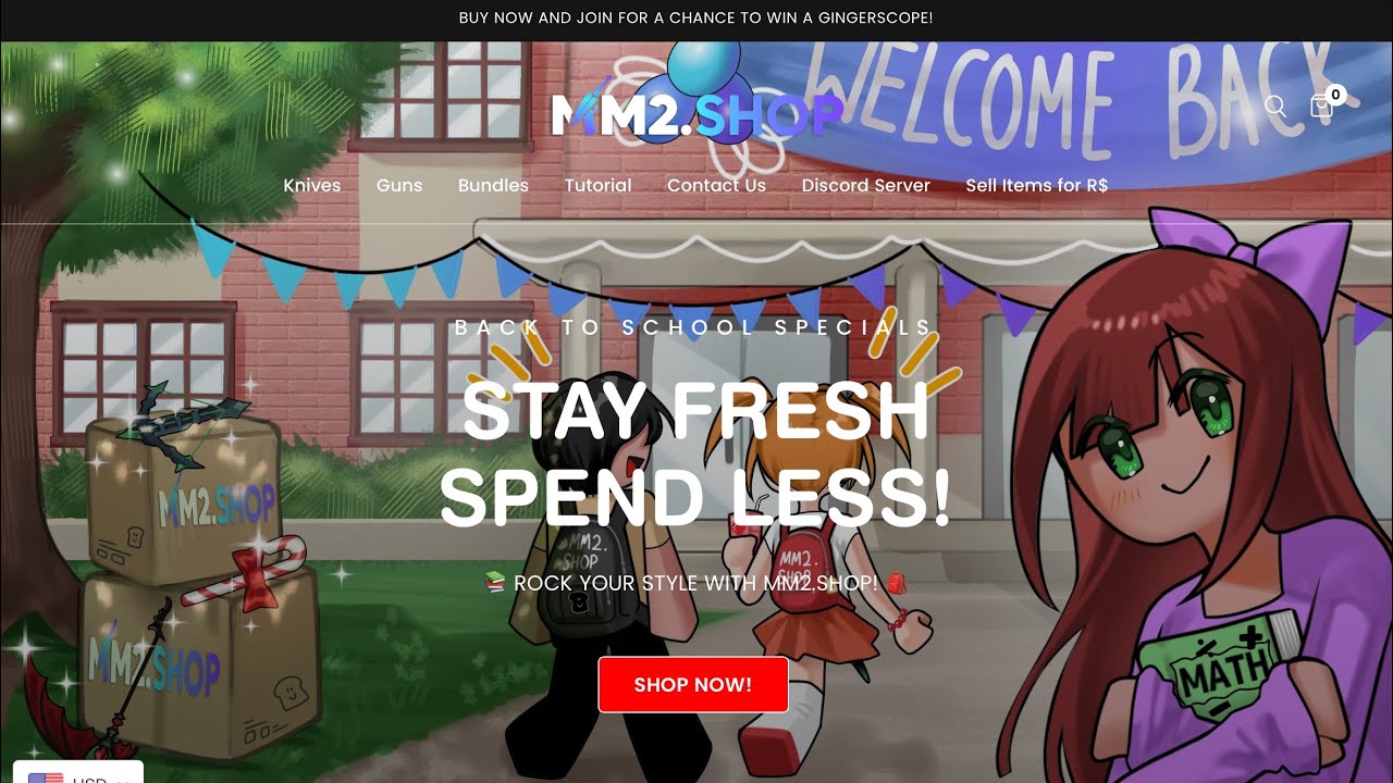 Visit MM2.SHOP for cheap and easy godlys!! - YouTube
