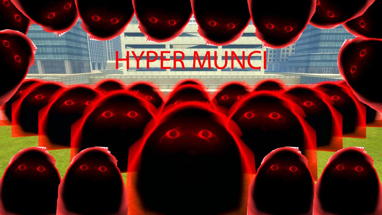 Lots of HYPER MUNCI and being chased by it in - Garry's Mod - YouTube