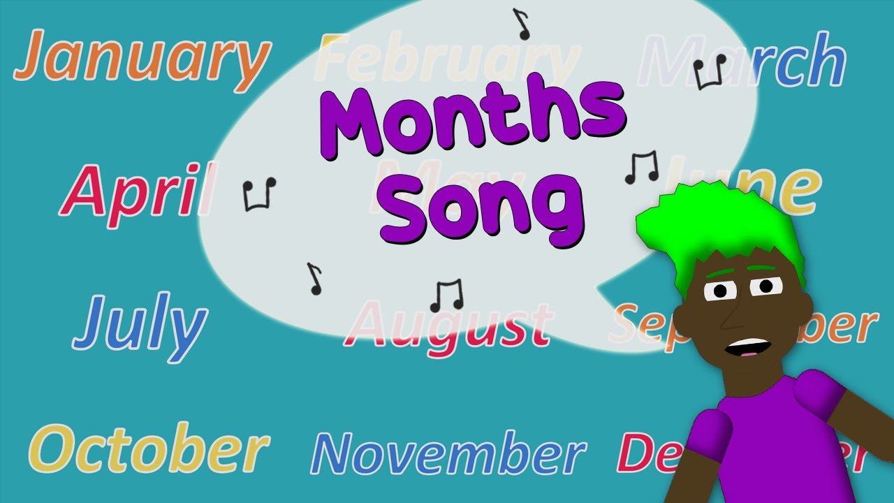 Months Song English Learning Songs YouTube months-song-english-learning-songs-youtube