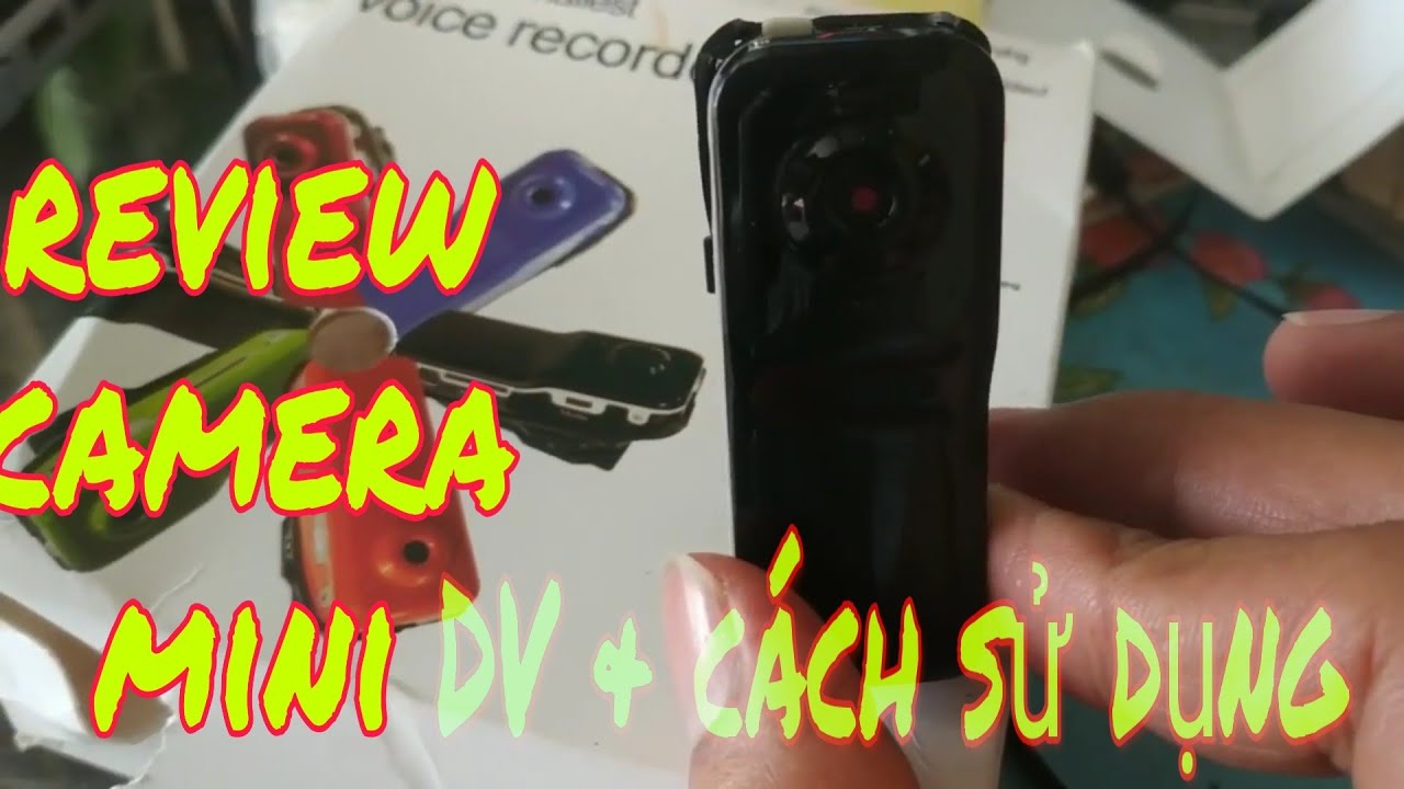 Review camera mini DV & Cách sự dụng - YouTube