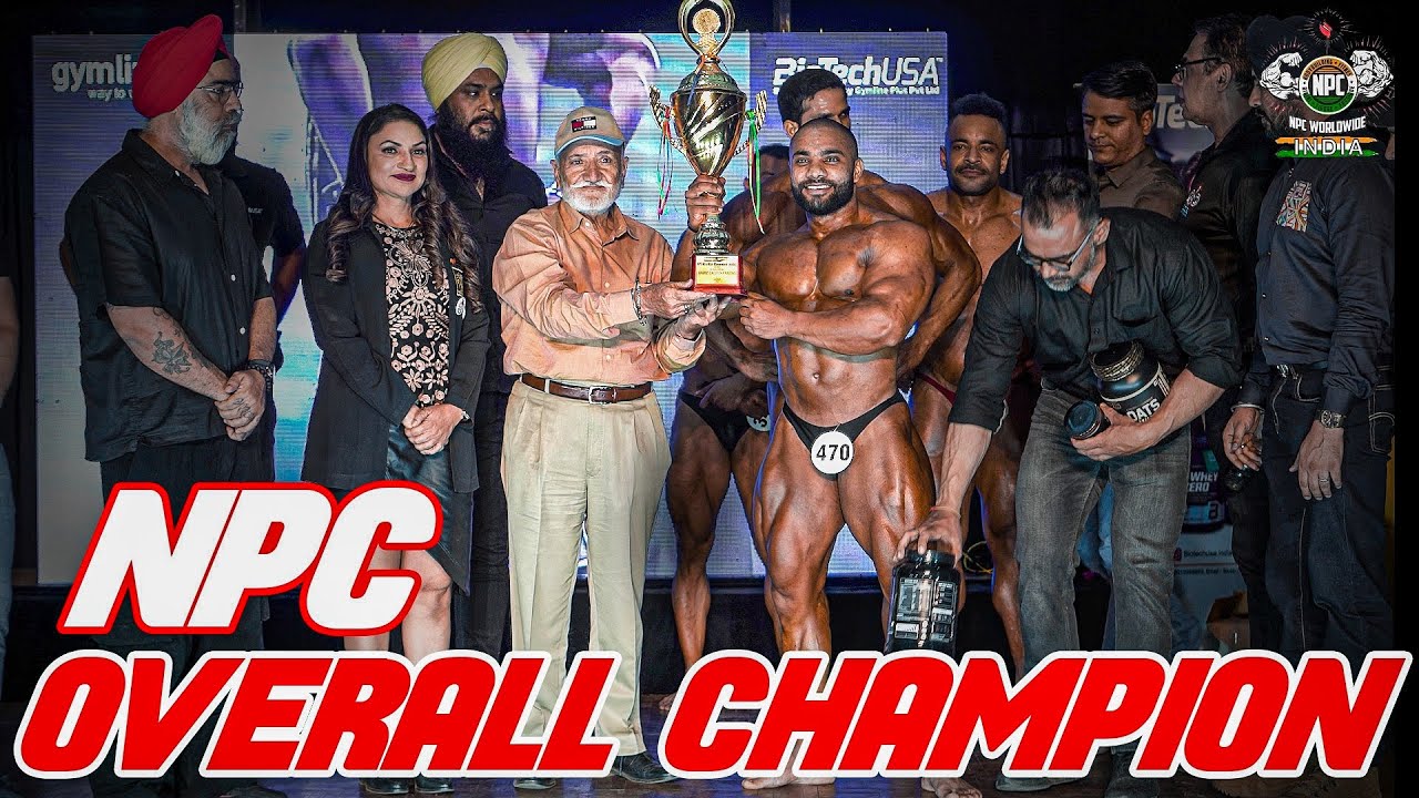 OVERALL CHAMPION IN OPEN MEN'S BODYBUILDING || NPC WORLDWIDE ...