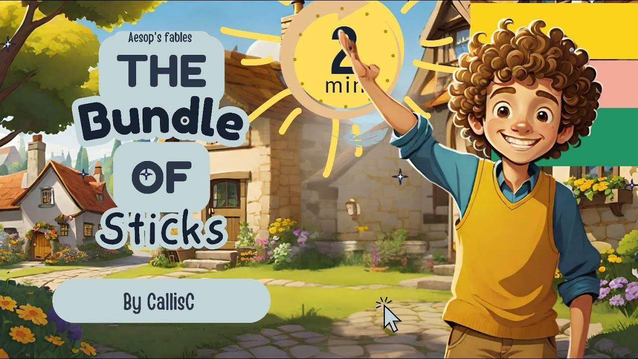 The Bundle of Sticks" | Educational Poem for Kids & Toddlers | Unity ...