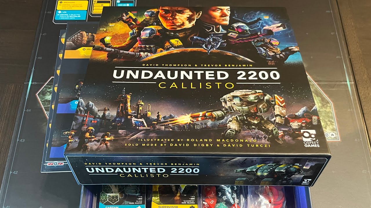 Undaunted 2200: Callisto (Osprey) - Unboxing & Overview (SFFS) - YouTube