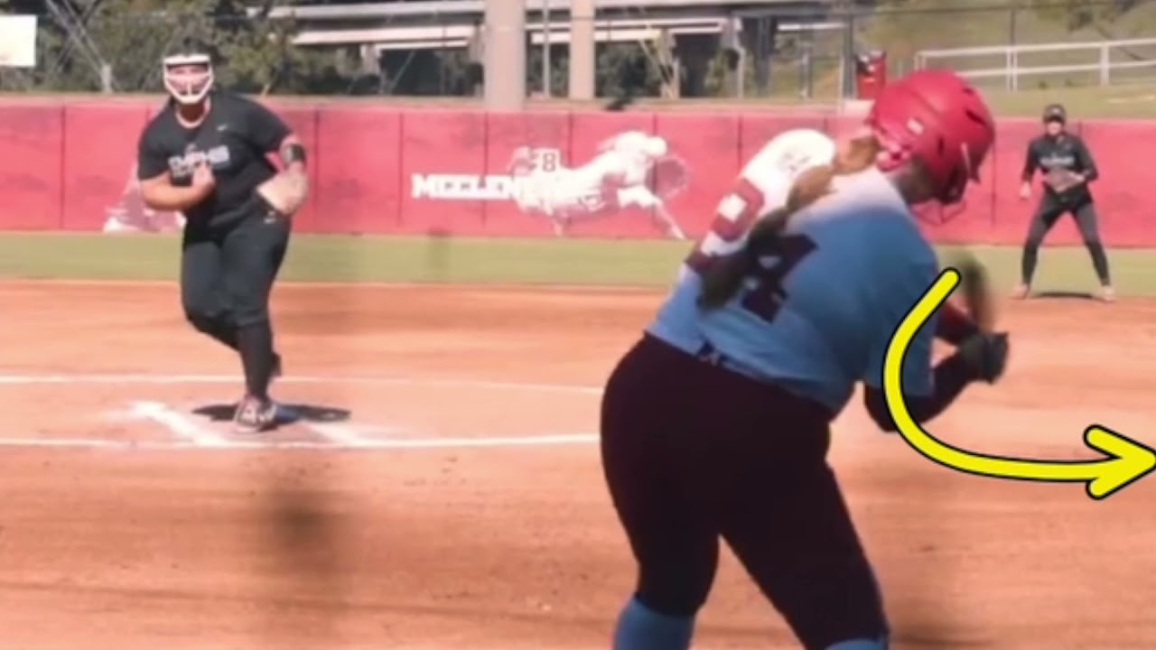 Connection in the Softball Swing - YouTube