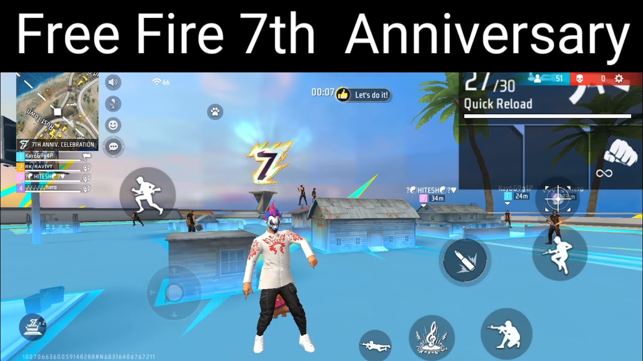 Free Fire 7th Anniversary | POCO C51 - YouTube