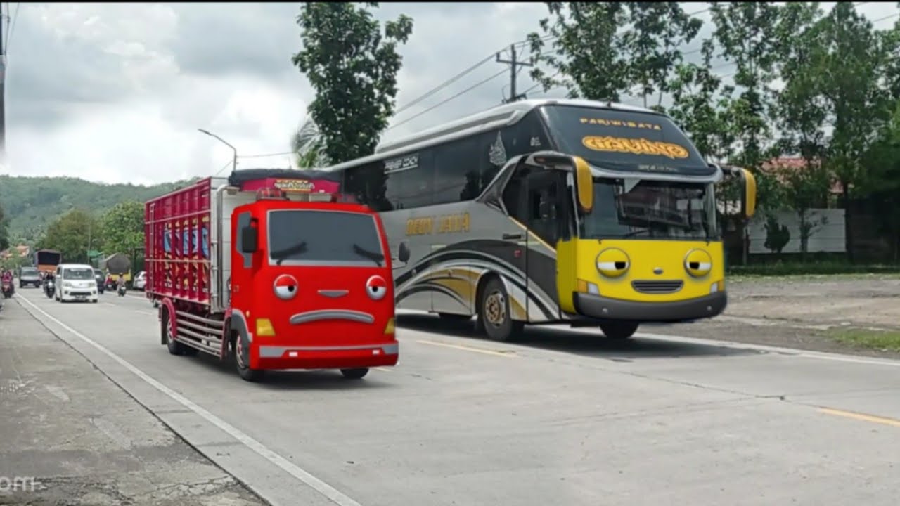 Bus Telolet Basuri, Truk Oleng, Truk Tronton Berubah Jadi Lani, Frank ...