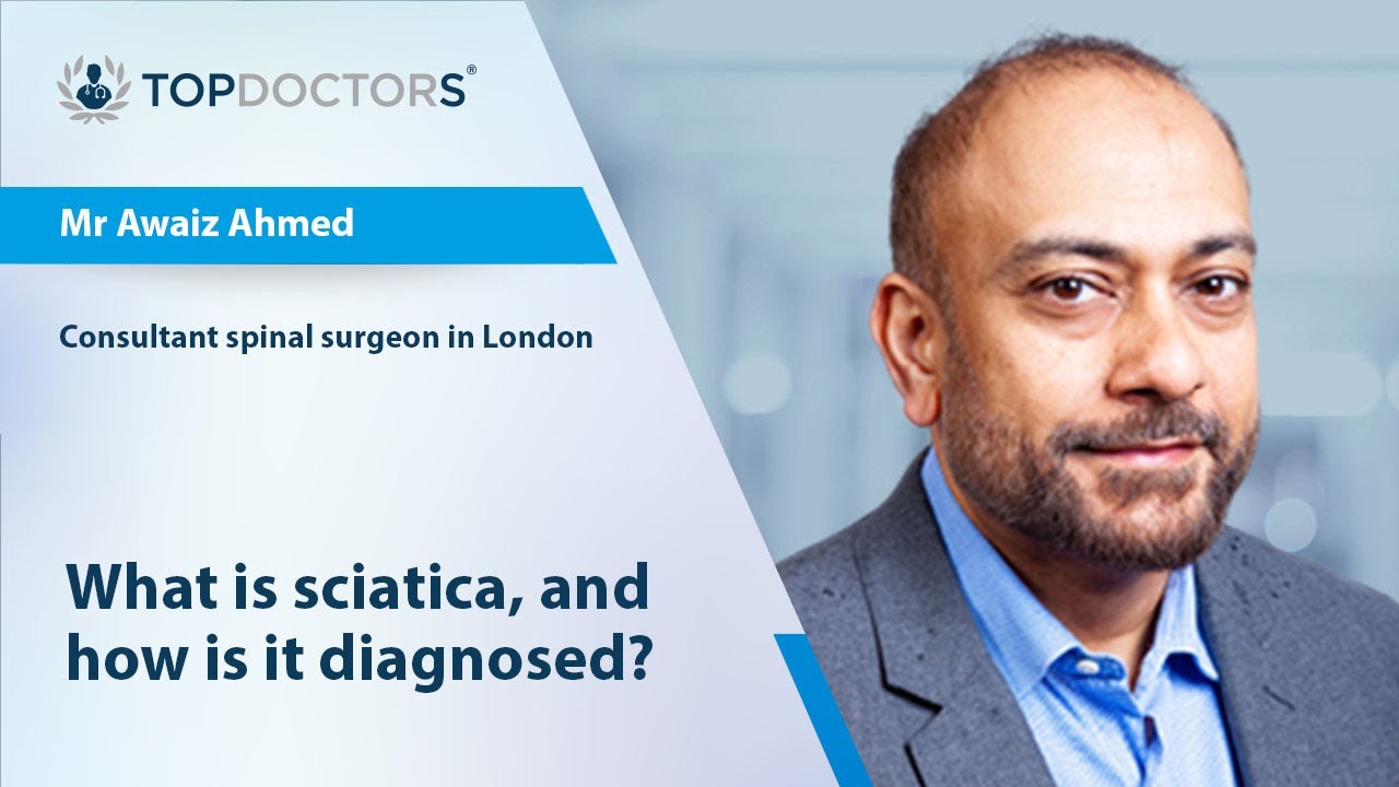 What is sciatica, and how is it diagnosed? - Online interview - YouTube