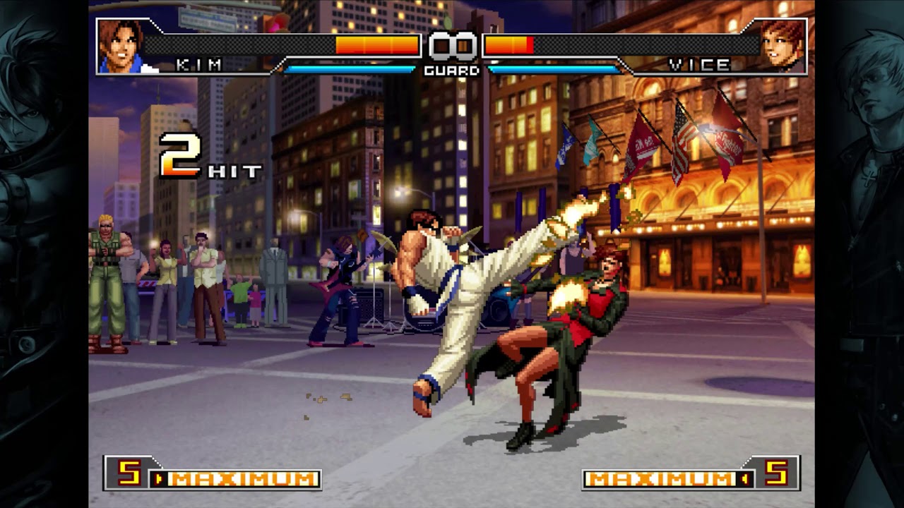 Love of the Fight Moves - King of Fighters 2002 Unlimited Match - Kim ...