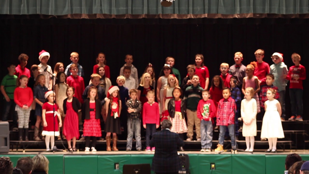 Pershing 3rd Grade Winter Program - YouTube
