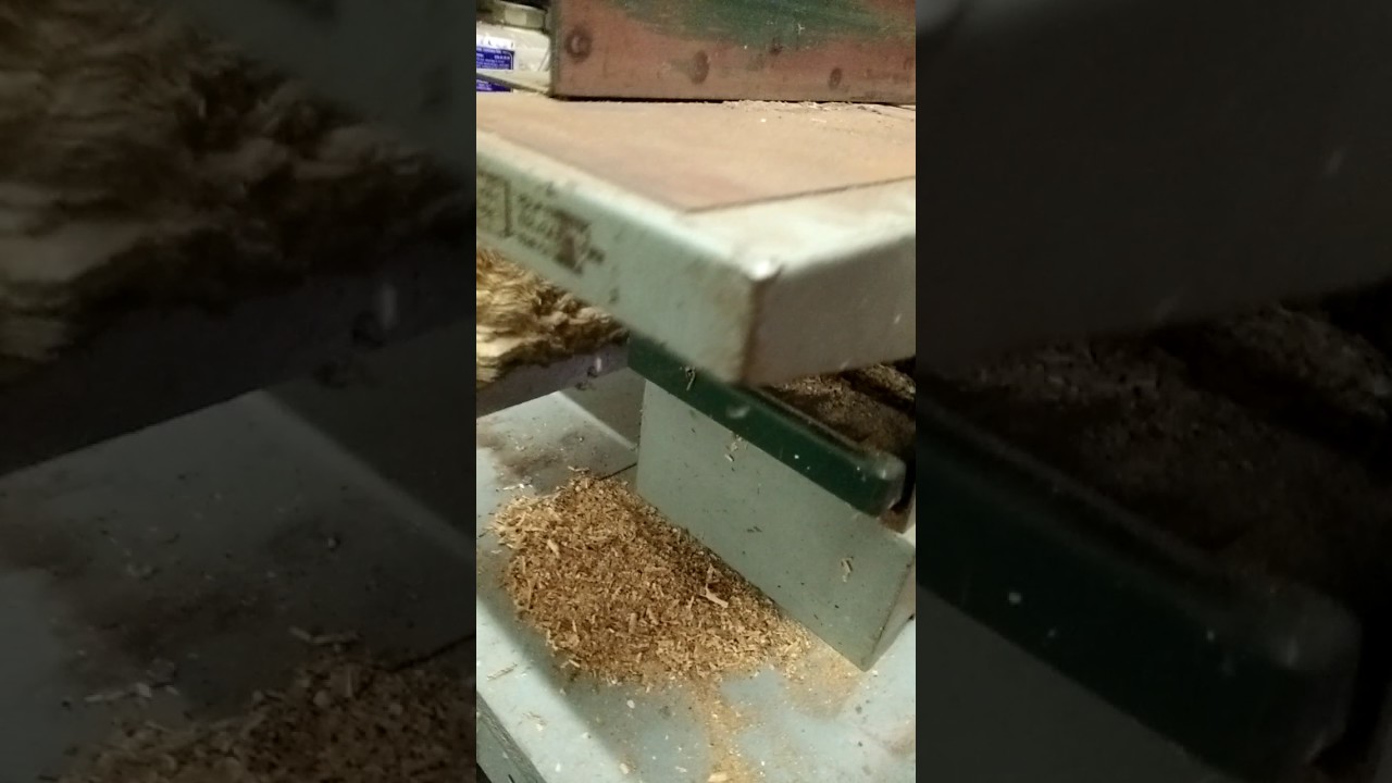 Ecem speed schaaf machine schaafbankje - YouTube