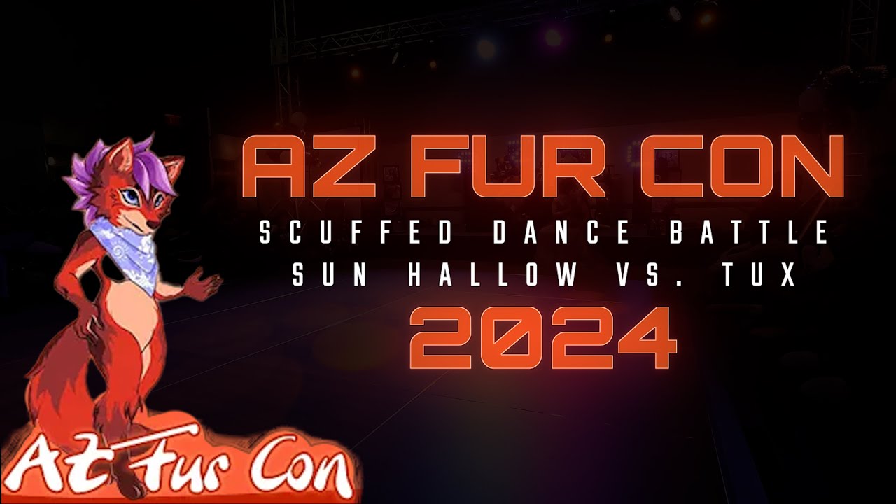 Arizona Fur Con 2024: Scuffed Dance Battle. Sun Hallow vs. Tux the Cat ...