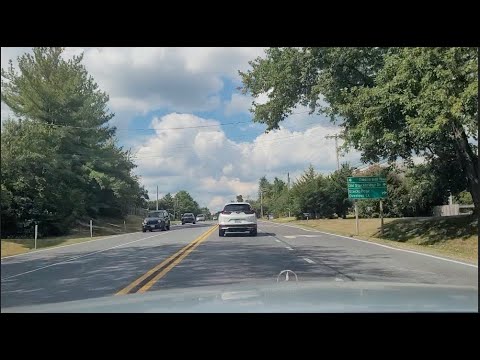 Driving from Waterloo Elkridge to Towson, Maryland 🚗 | Scenic Route via ...