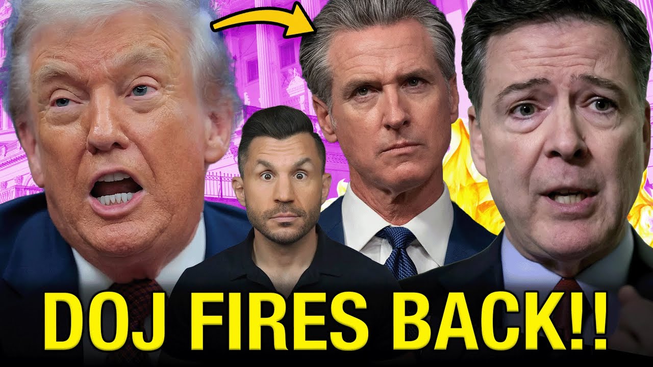 Trump DOJ Fires Back! Comey Evidence Fight! Newsom Sued! Maxwell Files ...