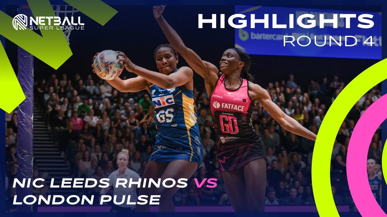 Round Four Highlights: NIC Leeds Rhinos vs London Pulse - YouTube