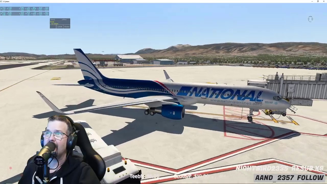 Flight Factor 757 SharedCockpit with SmartCoPilot Part 1 - YouTube