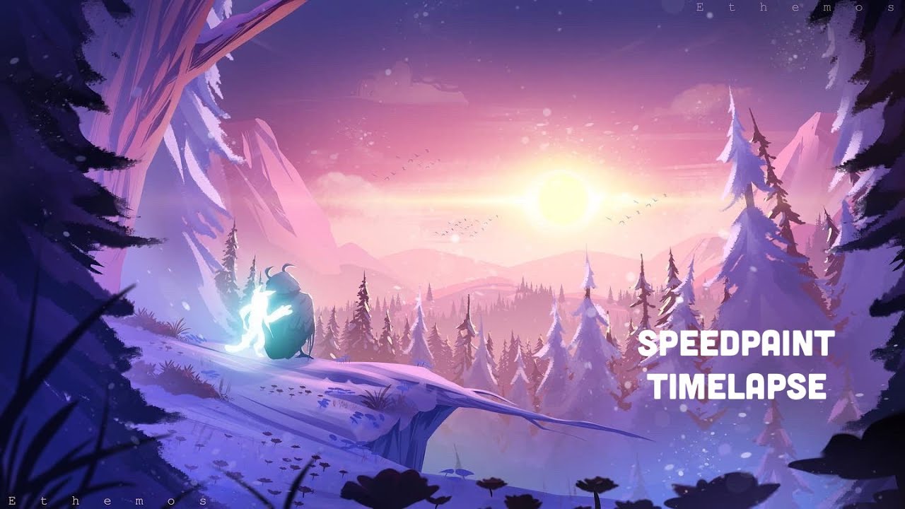 SPEEDPAINT - Timelapse - Ori and Kuu - YouTube