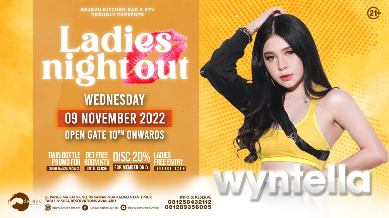 HIGHLIGHT PERFORMANCE DJ WYNNE WYNTELLA at DEJAVU SAMARINDA 09/11/2022 ...