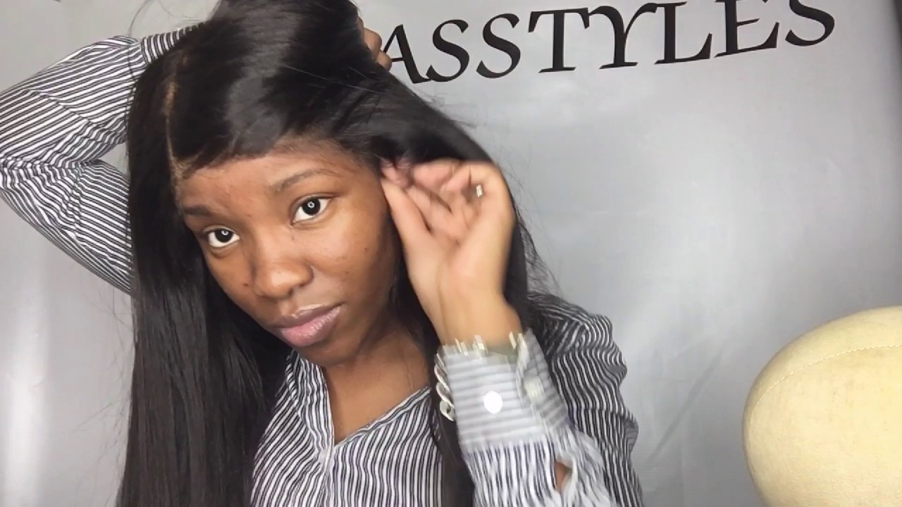 How to style your custom frontal unit - YouTube