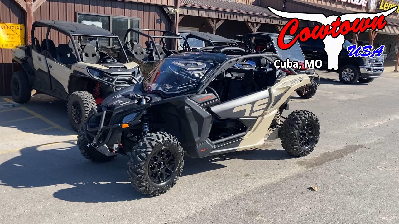 2021 Can-Am Maverick X3 DS Turbo in Black and Tan - YouTube