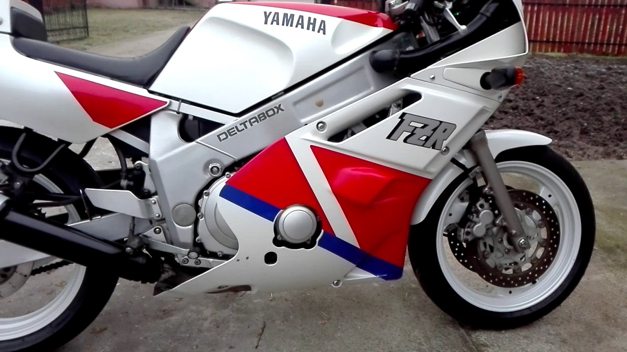 YAMAHA FZR 600 3HE 1990r. - YouTube