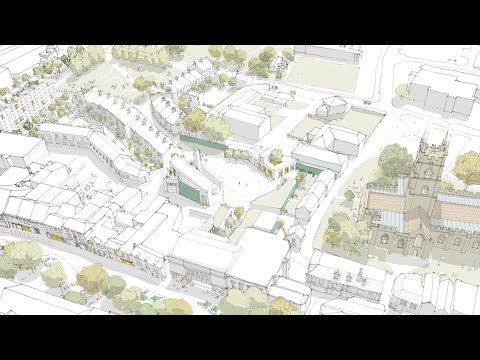 Vicarage Lane and Odeon Square, Ashford