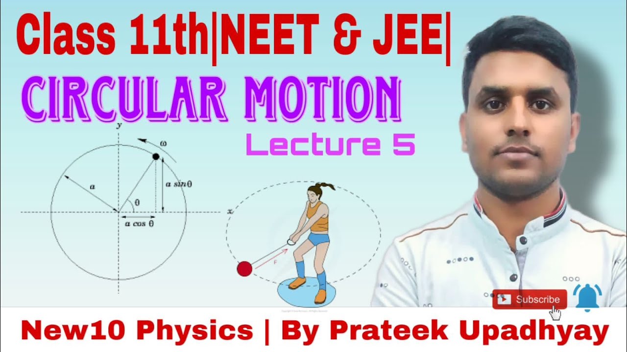 Circular motion class 11th physics by Prateek upadhay - YouTube