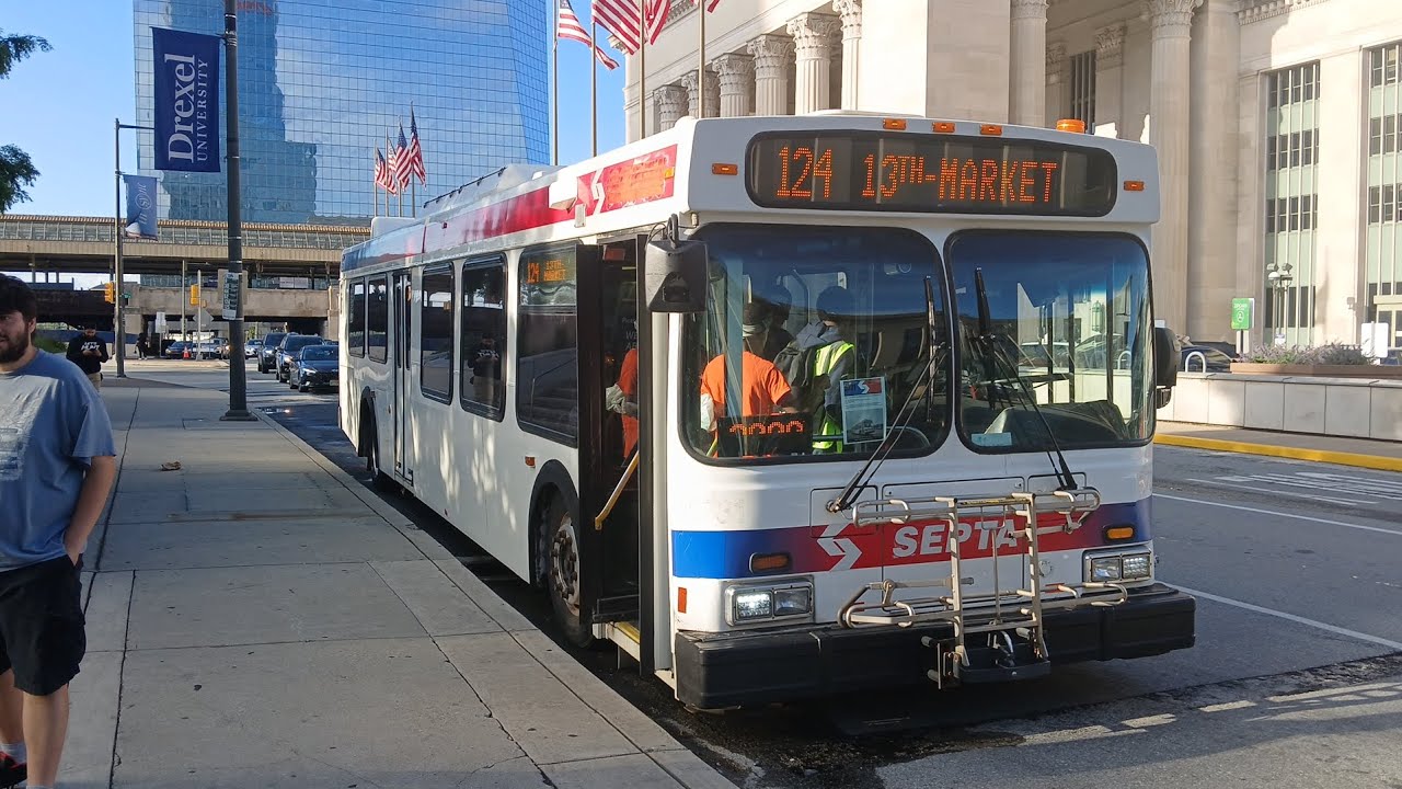 ONBOARD Privately Owned Ex. SEPTA 2004 New Flyer D40LF #5731 hauling ...