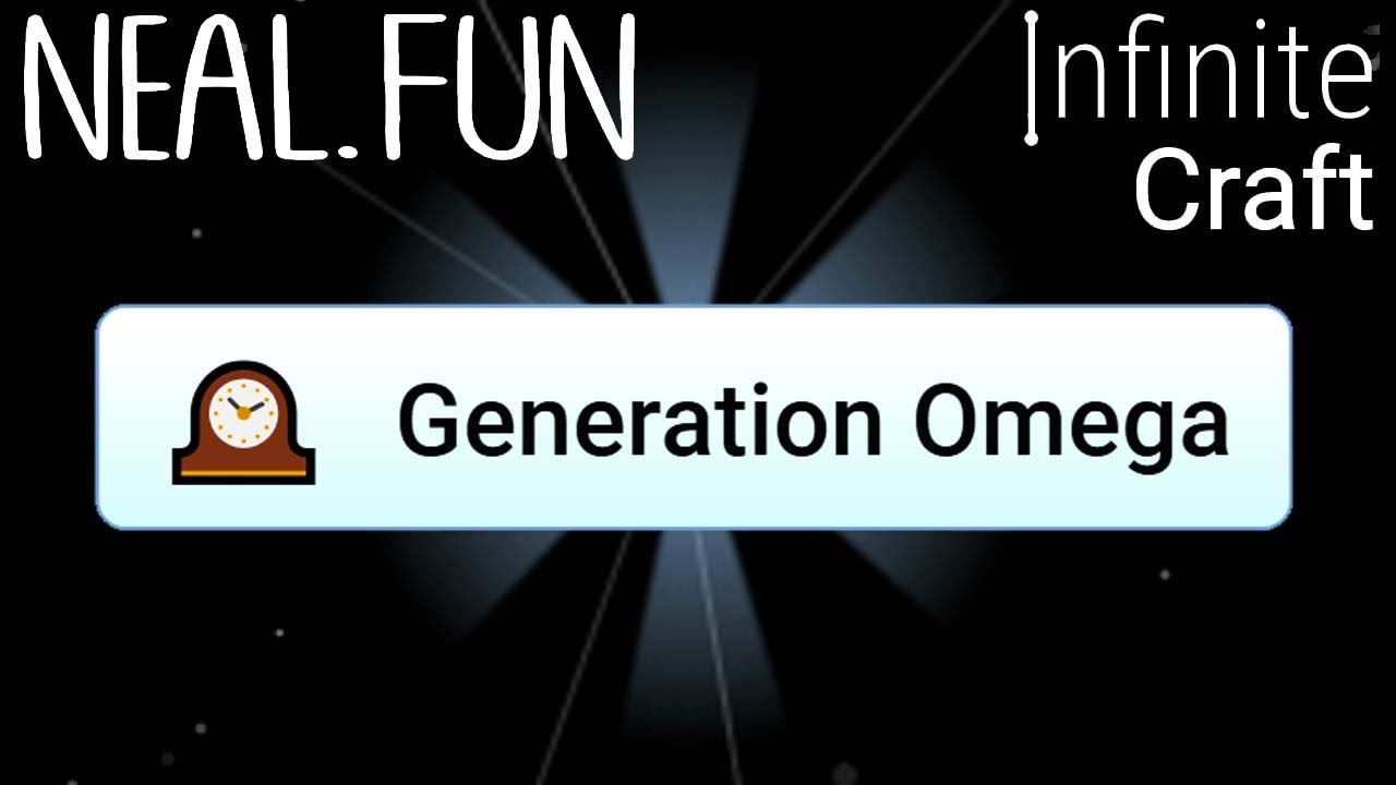 How to Make Generation Omega in Infinite Craft | Get Generation Omega ...