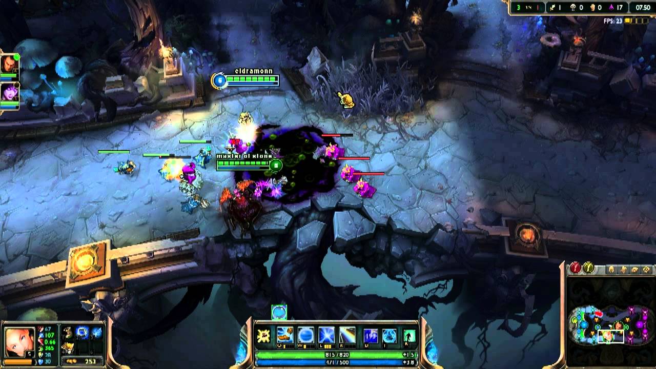 League of Legends - La técnica del doble stun Ep.1 - [Master of stone y ...