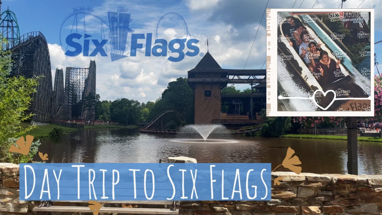 Spend the day at SIX FLAGS WITH US!!! -Travel- - YouTube