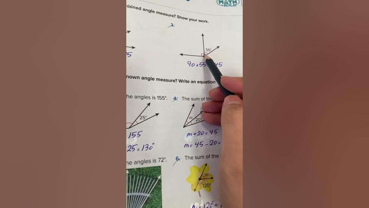 Reveal Math Grade 4 Lesson 14-6 Solve problems involving unknown angle ...
