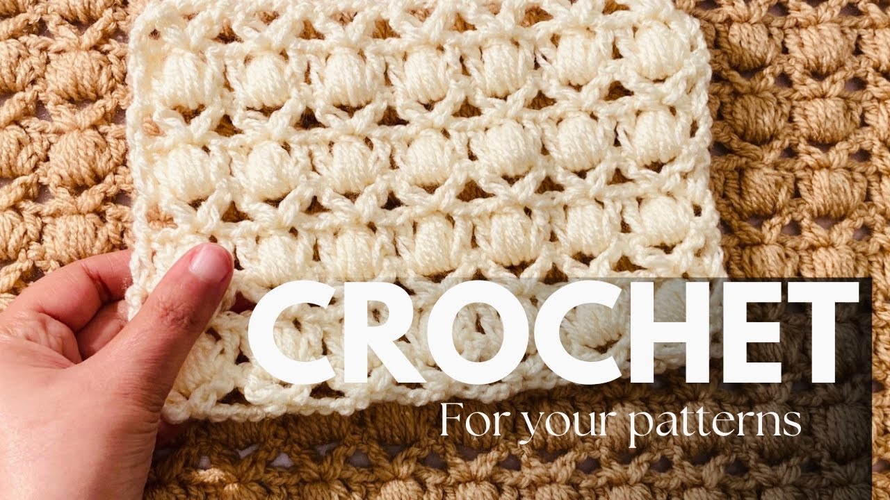 SUPER EASY & FAST Crochet Pattern for Beginners! SUBLIME Crochet Stitch ...