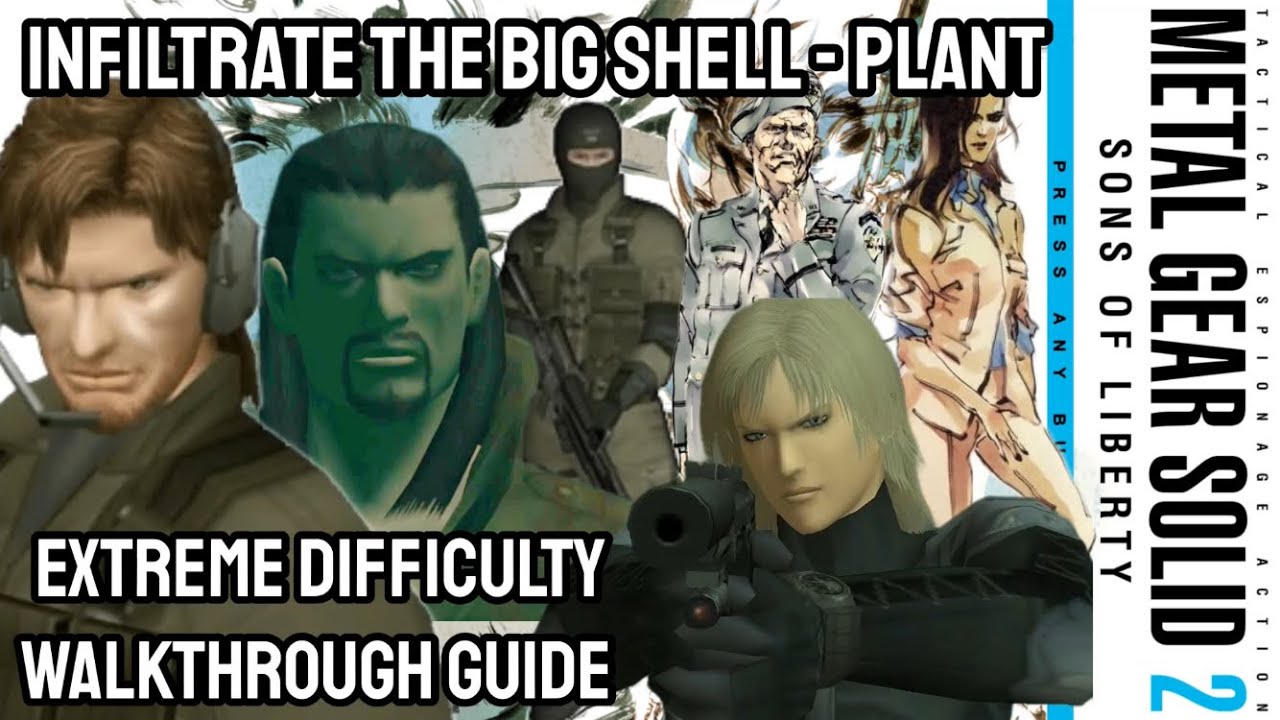 Metal Gear Solid 2: Sons of Liberty - Big Shell - YouTube