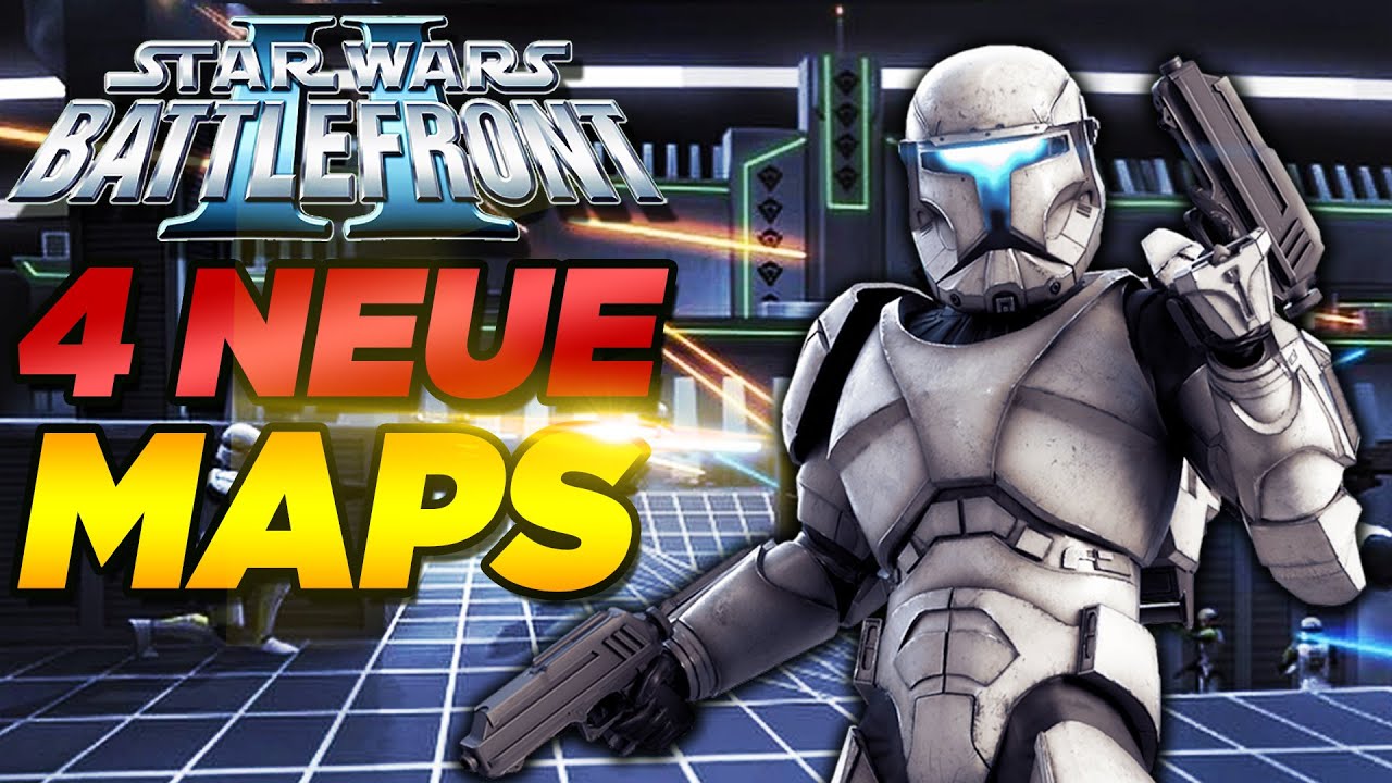 Vier komplett neue Maps! - Star Wars Battlefront 2 (2005) - YouTube