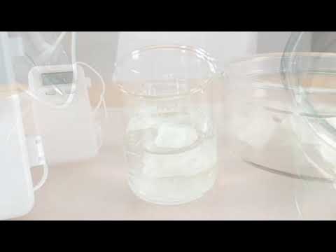 Reaction of Quick Lime with water - YouTube