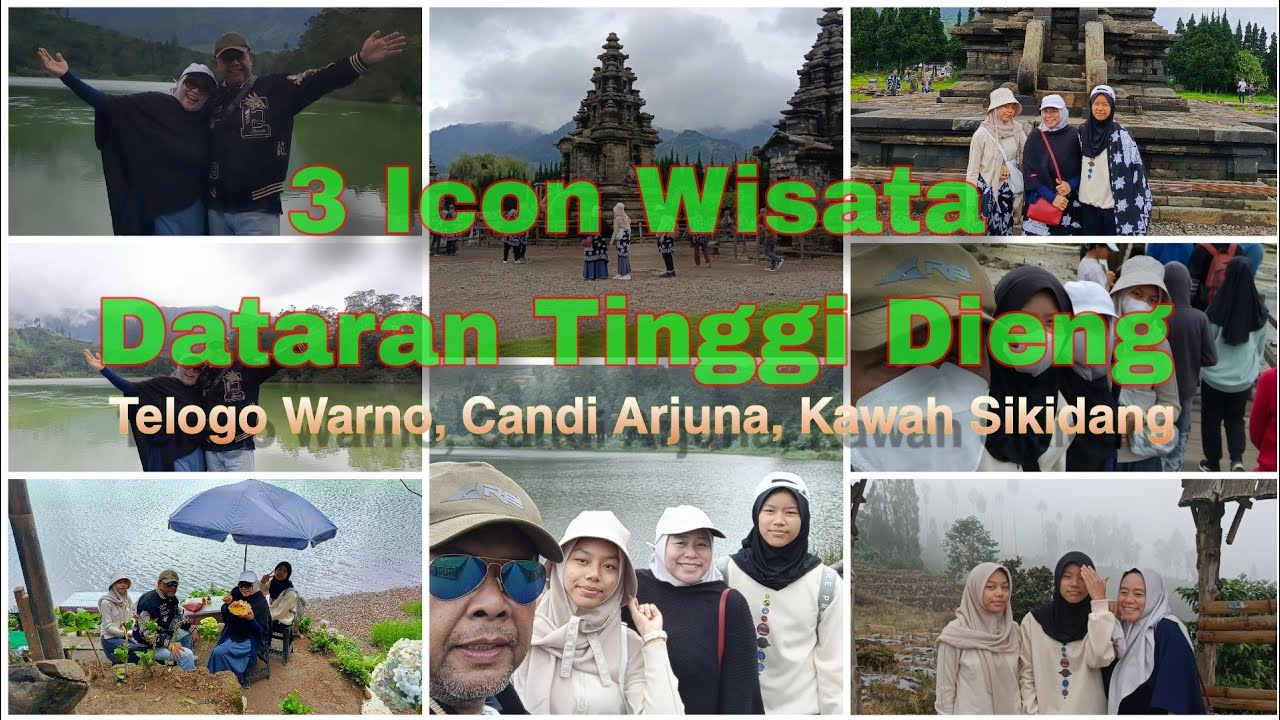 3 Icon Wisata Dataran Tinggi Dieng - YouTube