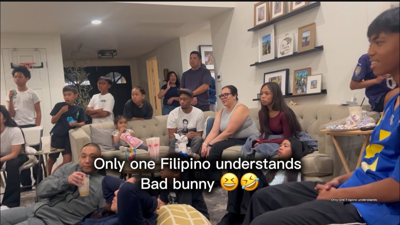 Bad bunny halftime show and one Filipino 😆🤣 - YouTube