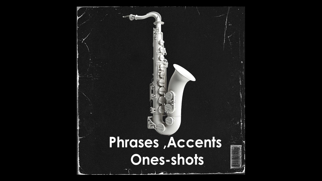 [FREE] SAX ONE SHOT 🎷 saxophone sample pack -"vol-10" (phrases, accents ...