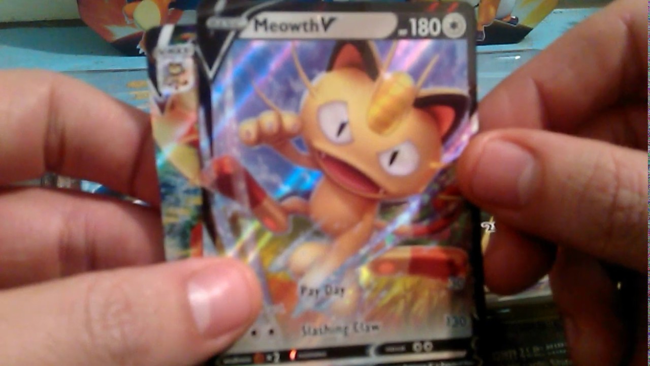 POKEMON MEOWTH VMAX SPECIAL COLLECTION BOX - YouTube