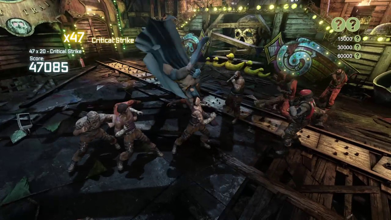 Batman: Return to Arkham - Arkham City - Funhouse Brawl Combat ...