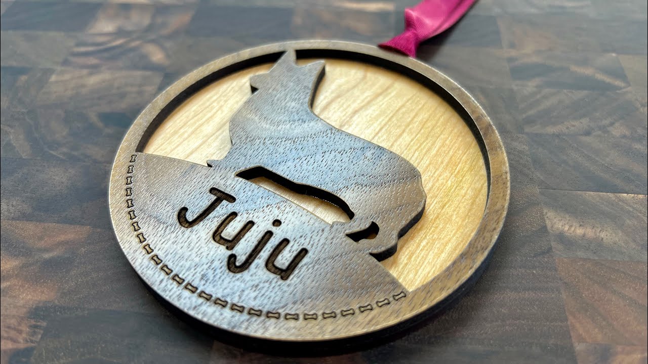 Making solid wood ornaments with the Epilog laser. - YouTube