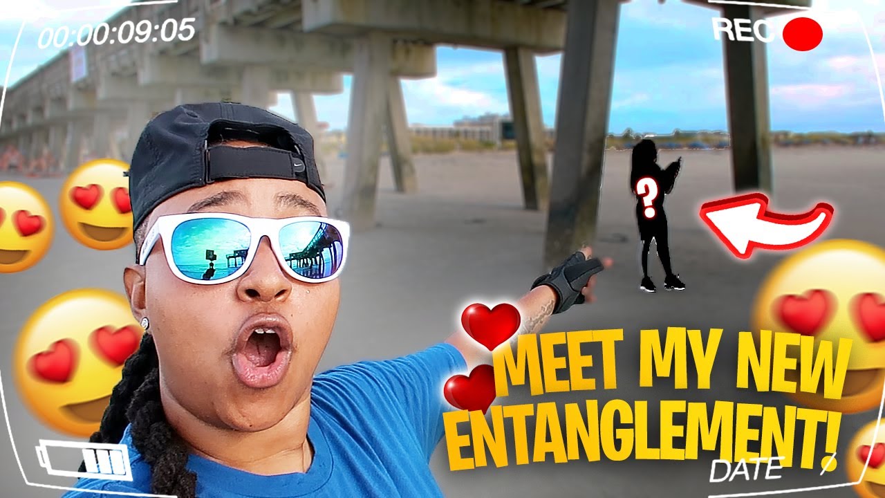 Meet my new entanglement... I took her to the beach and she told me we ...