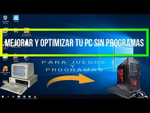 COMO MEJORAR EL RENDIMIENTO DE TU PC AL 100% Y SIN PROGRAMAS ! - YouTube