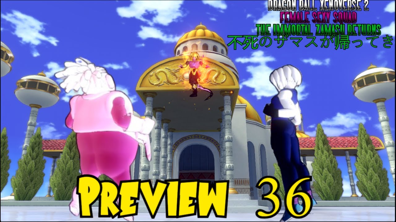 Dragonball Xenoverse 2 Female Sexy Squad: The immortal Zamasu Returns ...