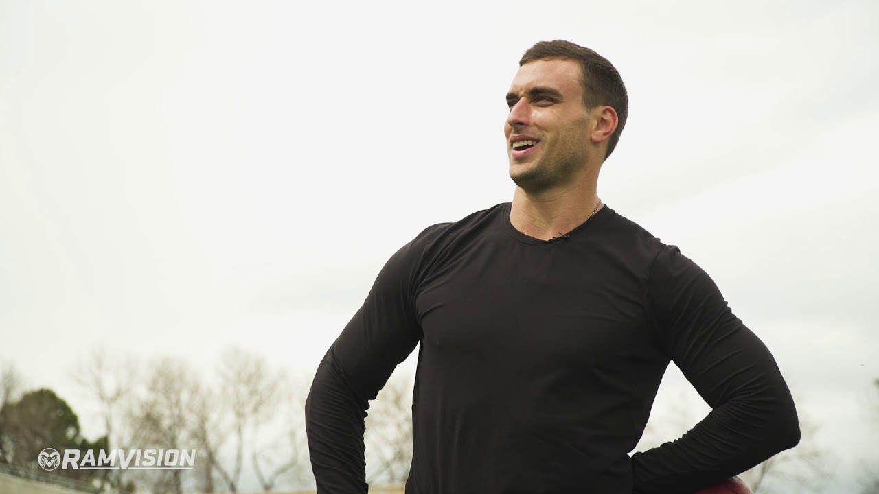 Colorado State Football: Garrett Grayson Returns To Campus - YouTube